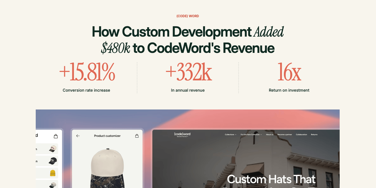 How Custom Development Added $480k to CodeWord's Revenue | Clean Commit